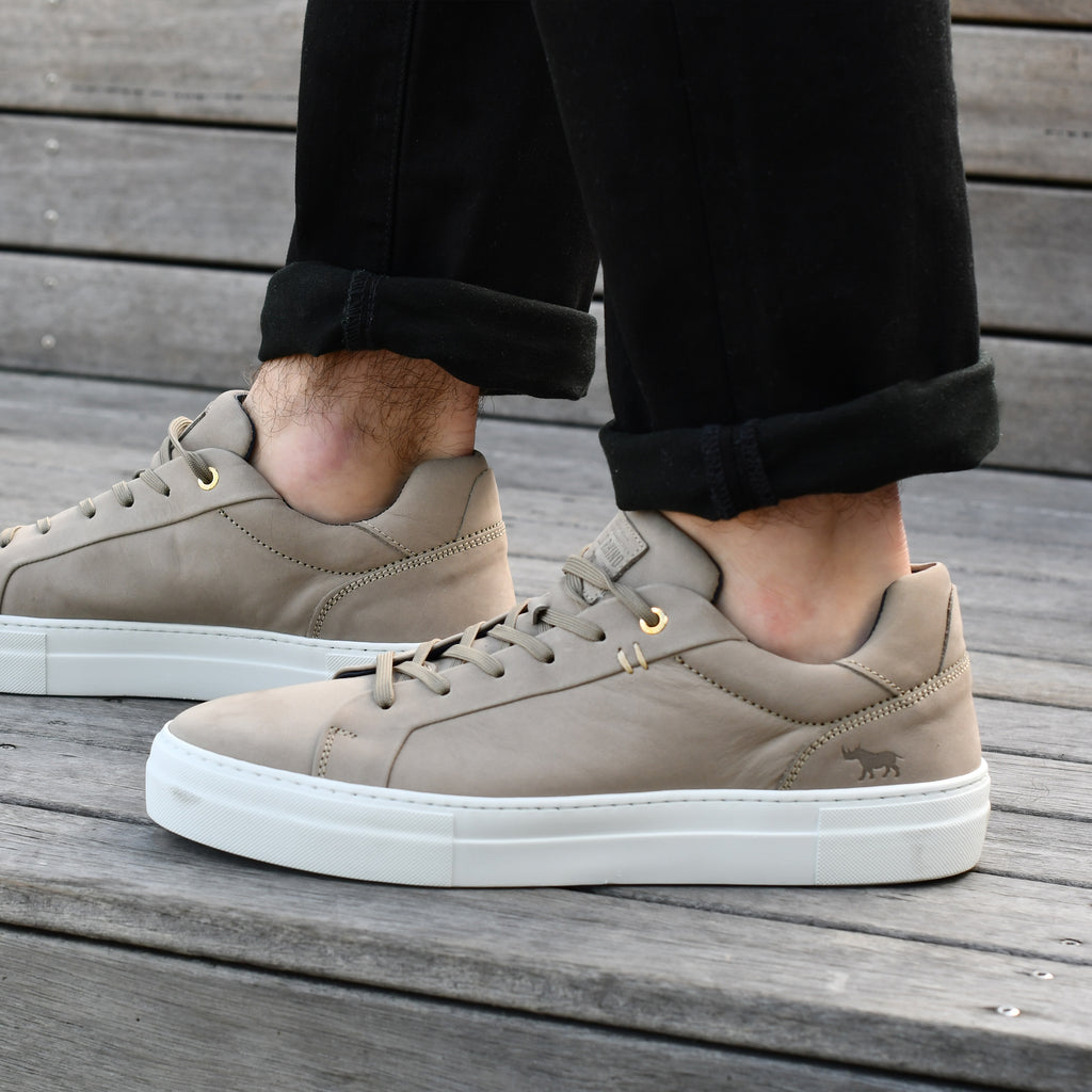 Bart Casual Shoes Taupe - Mens Casual Shoes - Wild Rhino Shoes